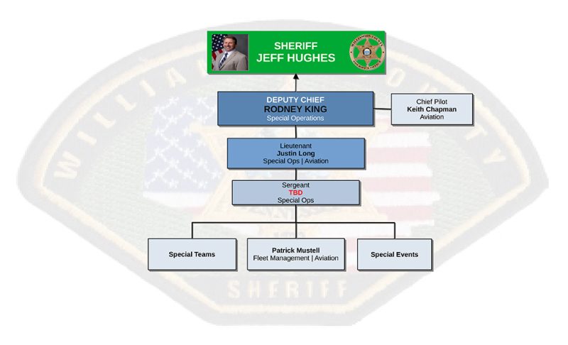 Organizational Chart - Williamson County Sheriff’s Office