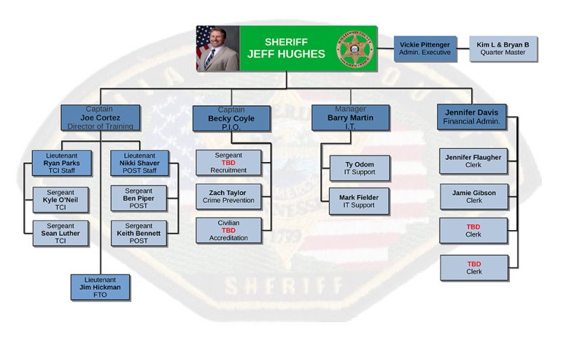 Organizational Chart - Williamson County Sheriff’s Office