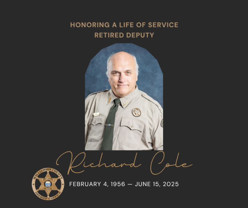 Honoring the Life and Service of Retired Deputy Richard Cole ...