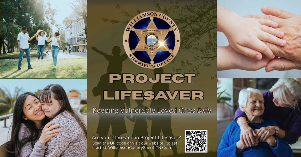 Project Lifesaver: Peace of Mind for Families in Williamson County ...