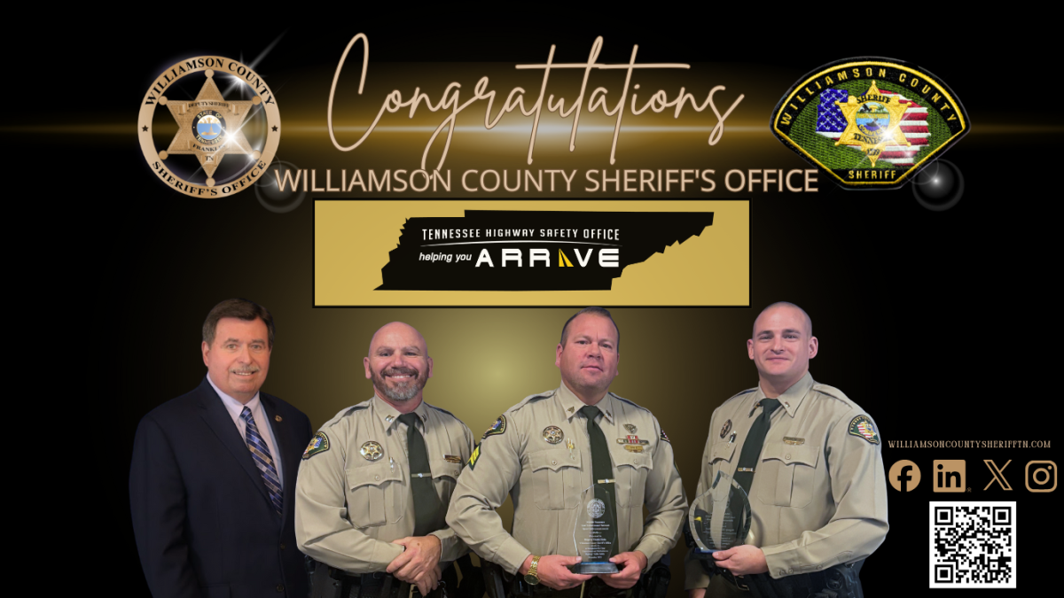THSO Recognizes WCSO for Outstanding Traffic Enforcement - Williamson ...